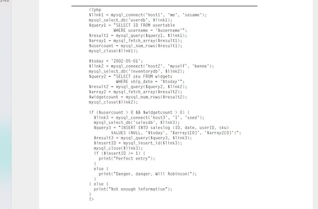 Solved (ii) What is the function of the mysql_close () | Chegg.com