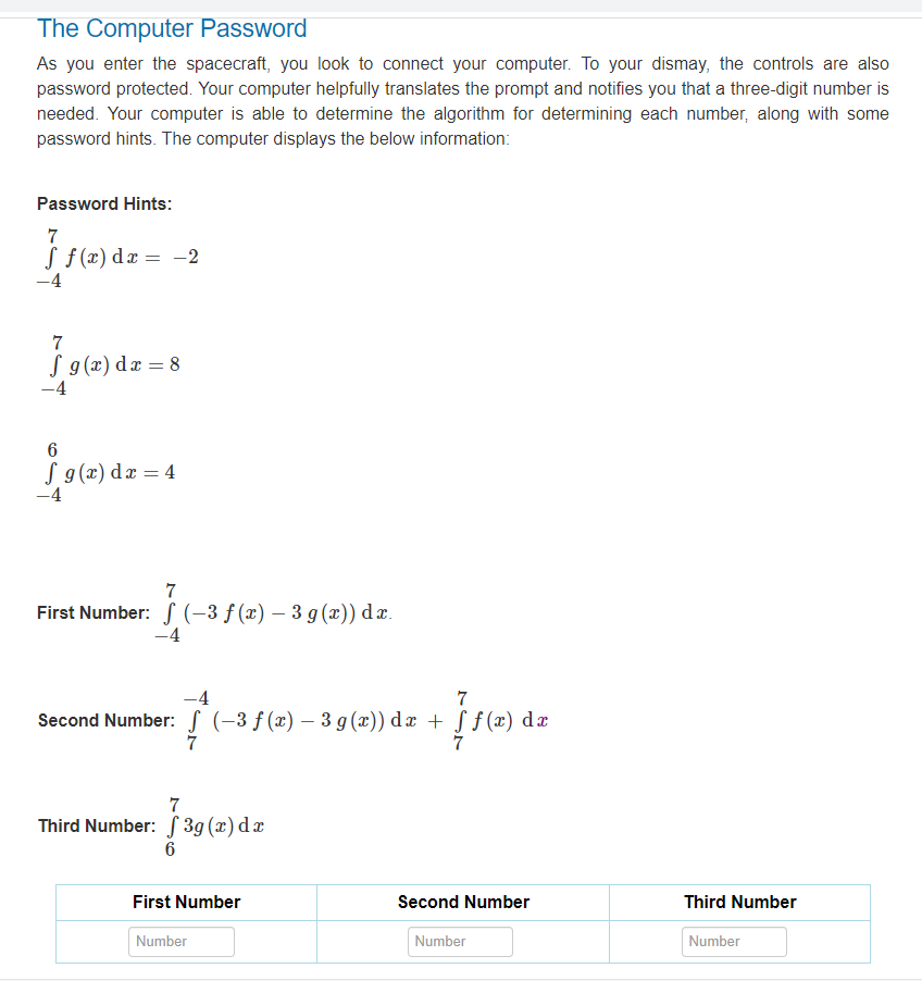 Solved The Computer Password As you enter the spacecraft, | Chegg.com