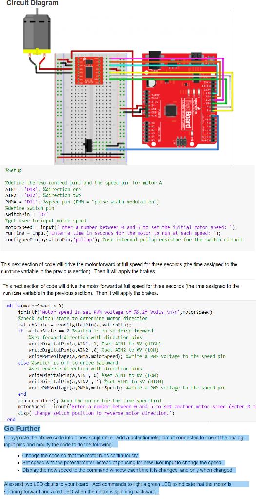 Need help with the go further part. Thank you! Edit: | Chegg.com