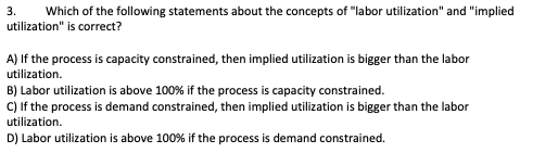 Solved 3. Which of the following statements about the | Chegg.com