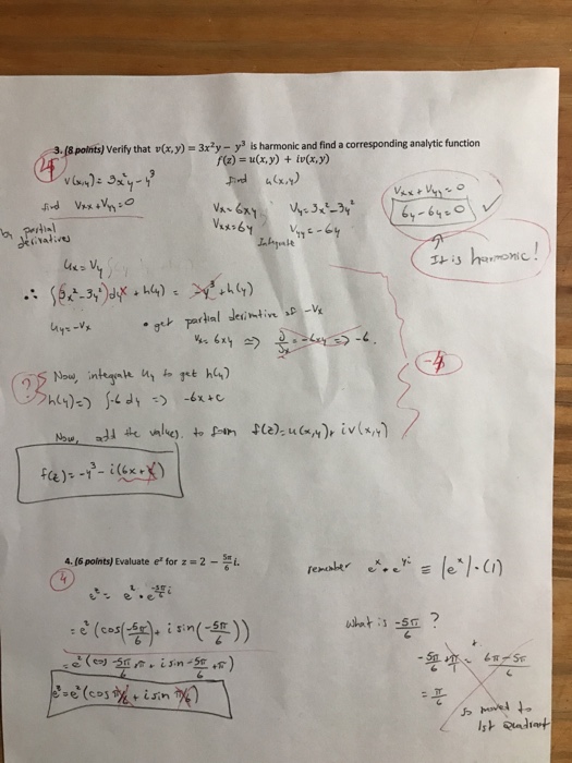Solved I got these two problems wrong on complex number | Chegg.com