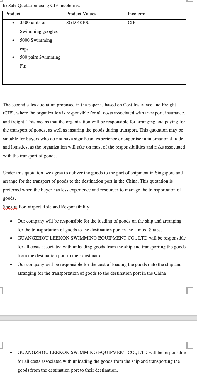 Solved Comparative Analysis and Suggested Best Route: To | Chegg.com