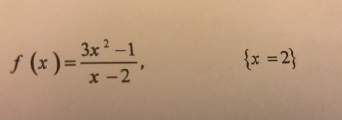Solved 2. lim(-3) 3, lim(4x2-3x +1) 2x -3 | Chegg.com