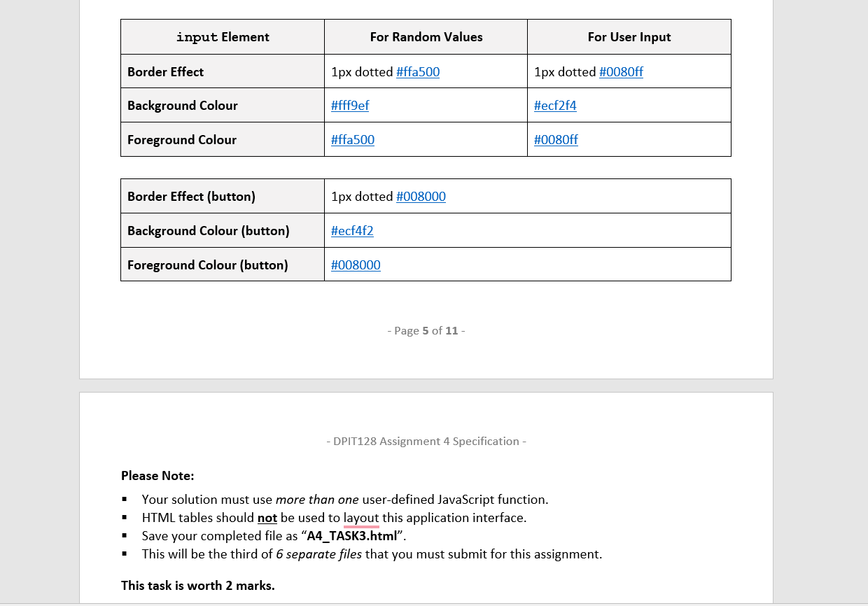 Solved Task 3 Create The HTML And CSS Code Needed To Chegg