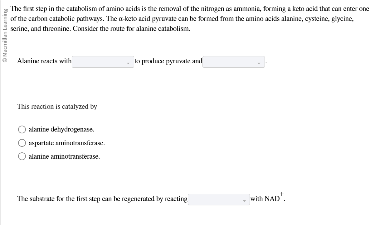 Solved the first step in a catabolism | Chegg.com