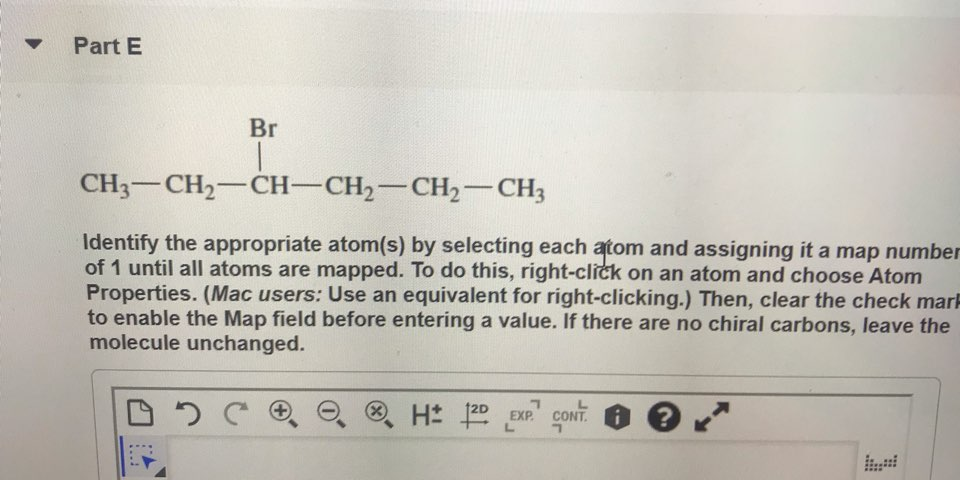 Solved Part E Br CH3-CH2-CH-CH2-CH2-CH3 Identify the | Chegg.com
