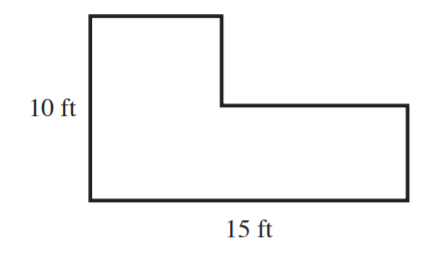Solved 10 ft 15 ft | Chegg.com
