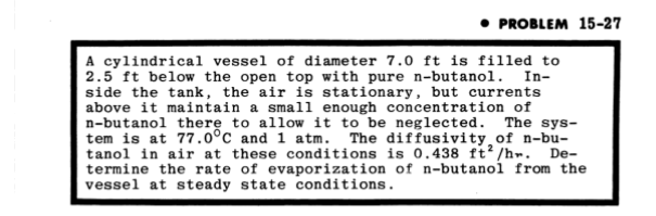 Solved • PROBLEM 15-27 A cylindrical vessel of diameter 7.0 | Chegg.com