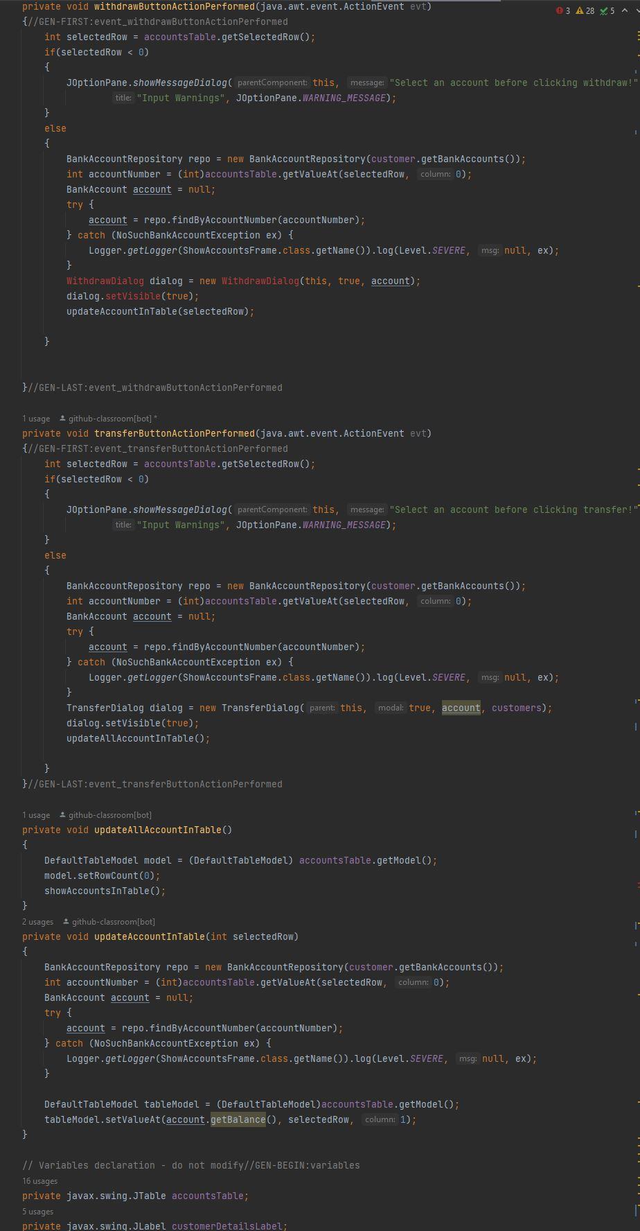 Solved import java.math.Bigdecimal; import java.util.List; | Chegg.com