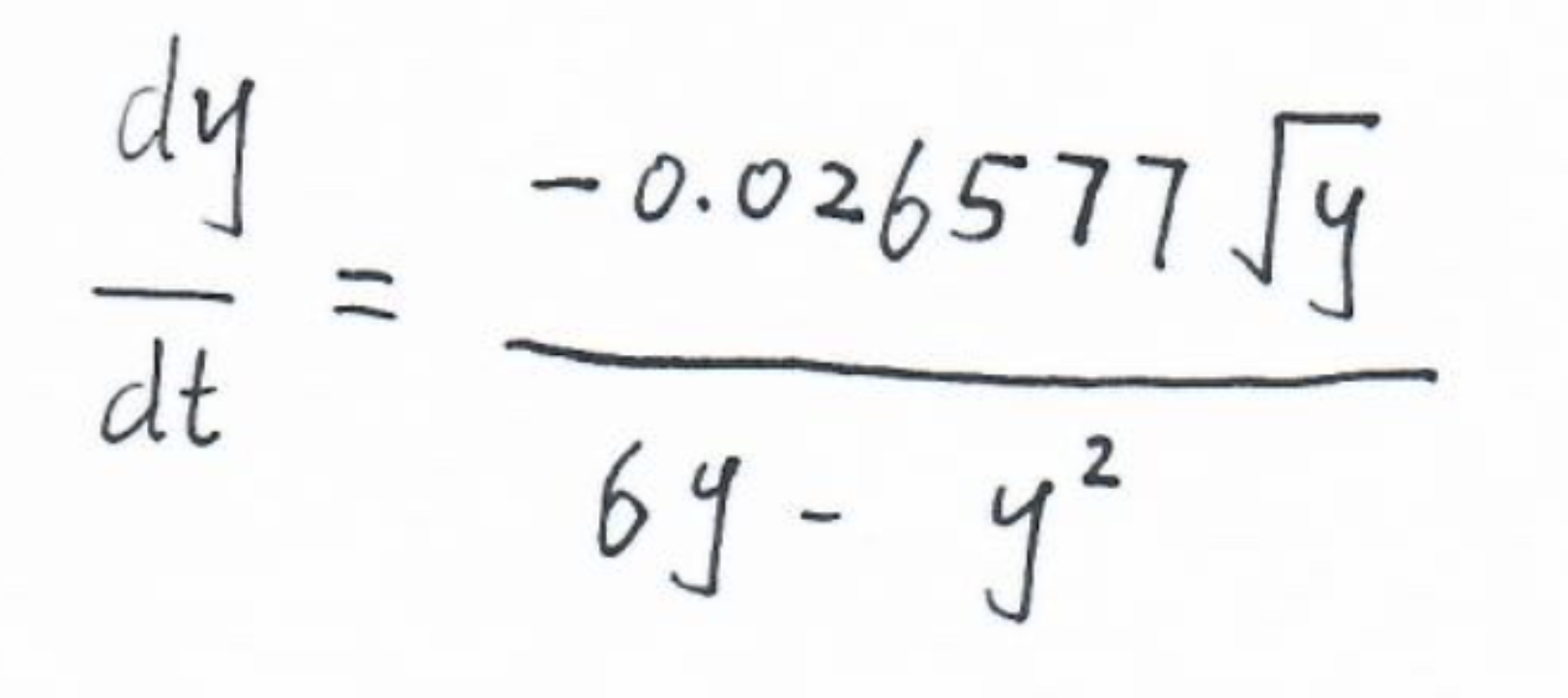 Solved 1. This is an ODE, the dependent variable is y, | Chegg.com