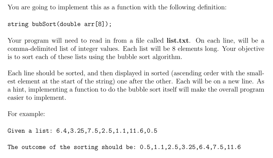 Solved Please Use The Fstream String And Sstream 1115