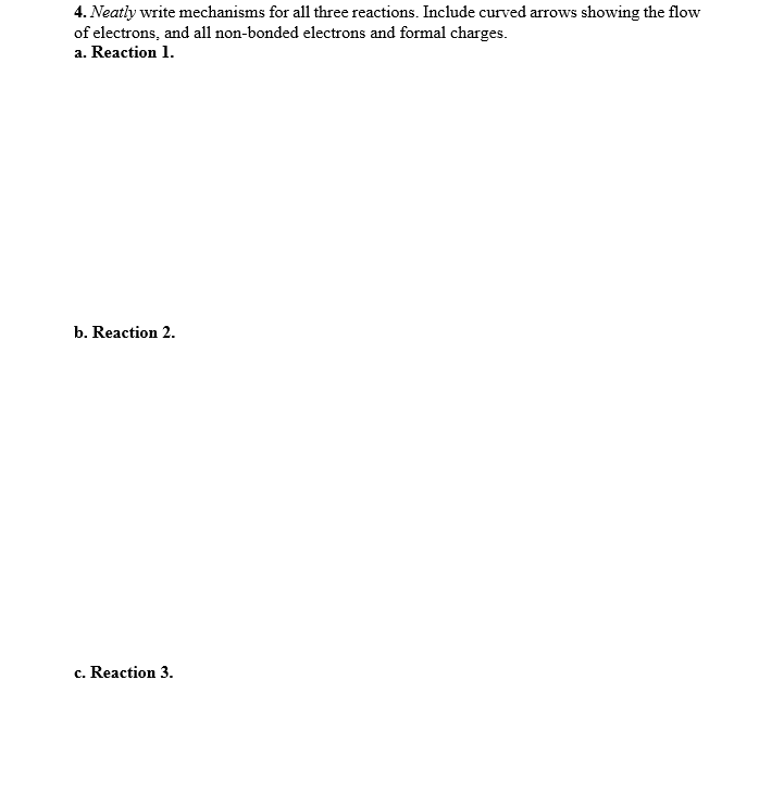 Solved Reaction 1. OH NaBr H2SO4(aq) Reaction 2. ;Br: NaBr | Chegg.com