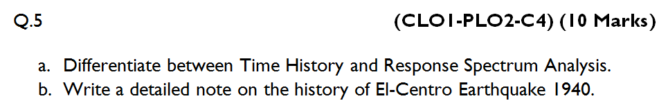 Solved Q.5 (CLOT-PLO2-C4) (10 Marks) a. Differentiate | Chegg.com