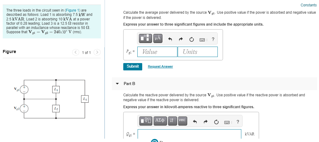 Solved Calculate the average power delivered by the source | Chegg.com