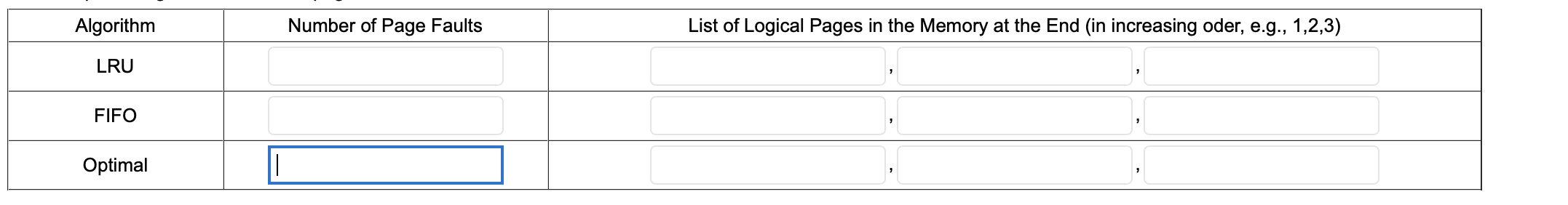 Solved Consider the following page reference string: 7, 2, | Chegg.com