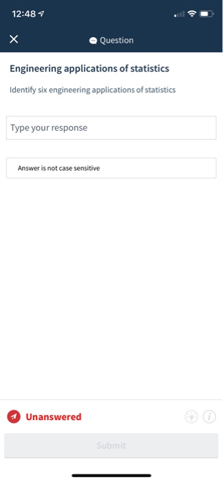 Solved 12:48 a Question Engineering applications of | Chegg.com