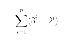 Calculate the following sums (write down every step | Chegg.com