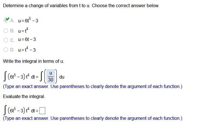 Solved Evaluate. (Be sure to check by differentiating!) | Chegg.com