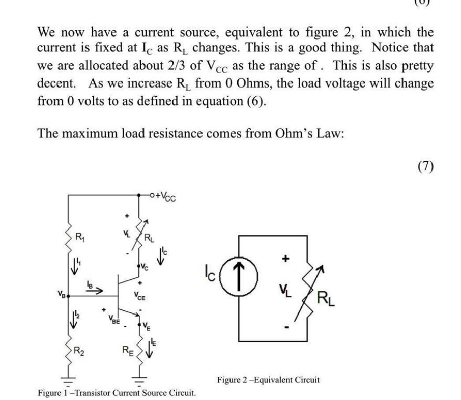 Solved We now have a current source, equivalent to figure 2, | Chegg.com