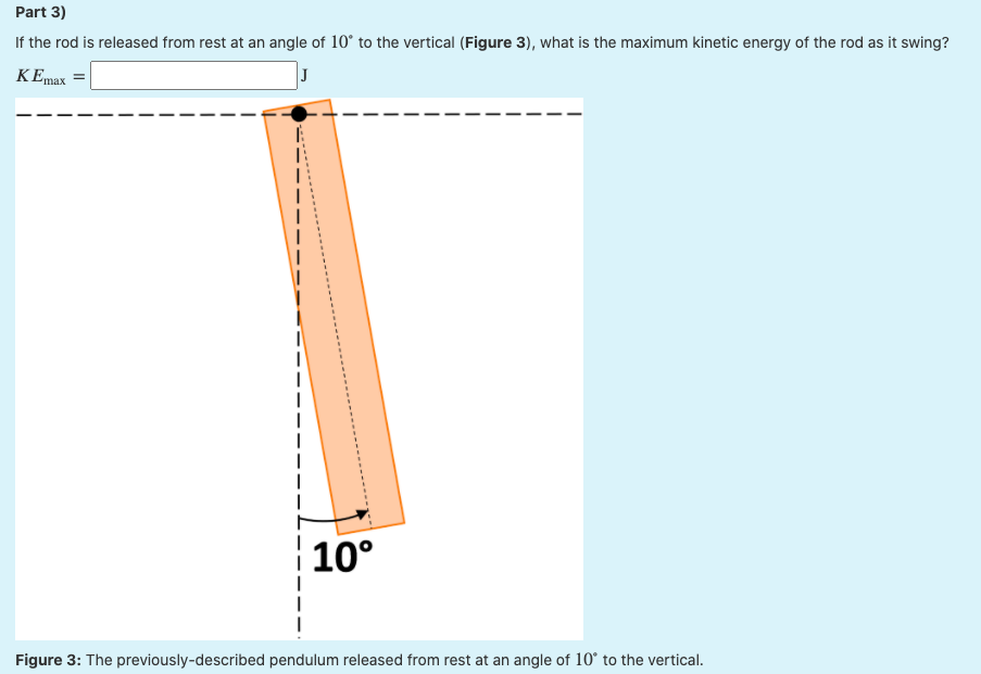 Solved A physical pendulum is set up by pivoting a rod with | Chegg.com