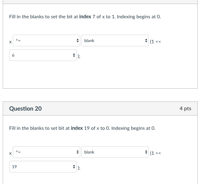 Solved Are these correct? The rectangles are the blanks and | Chegg.com