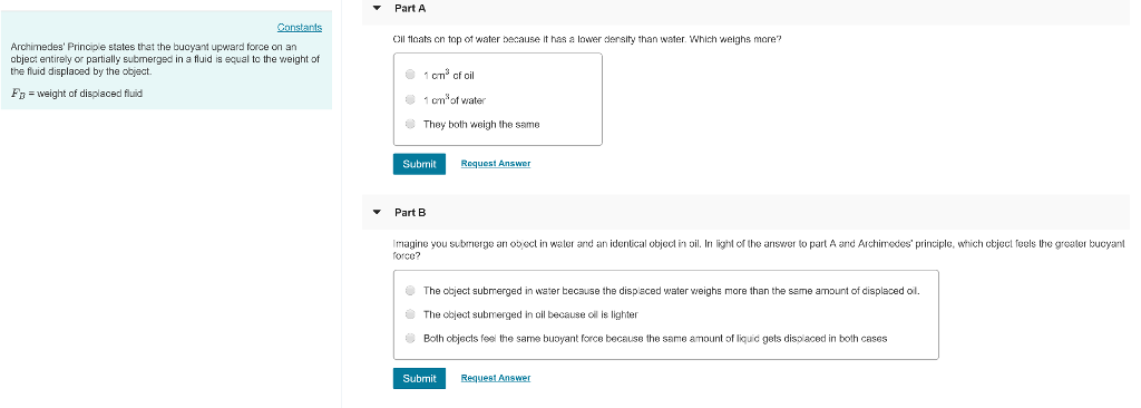 Solved An iron object and an aluminum object have the same | Chegg.com