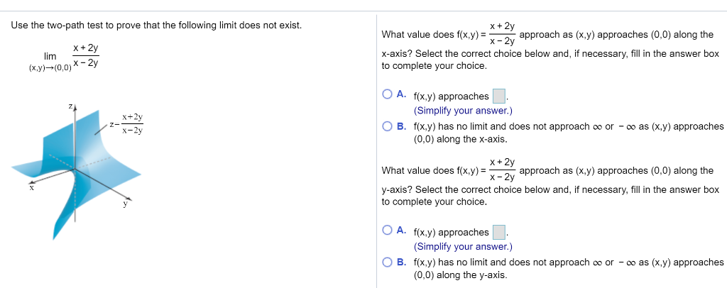 Solved Use the two-path test to prove that the following | Chegg.com
