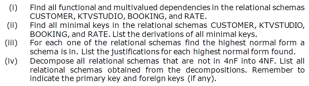 Solved Database Question: Hi, I would like some help with | Chegg.com