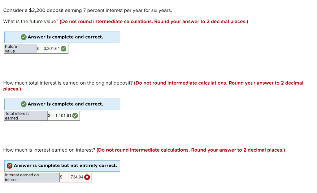 Solved Consider A 2 200 Deposit Earning 7 Percent Interest Chegg solved-consider-a-2-200-deposit-earning-7-percent-interest-chegg