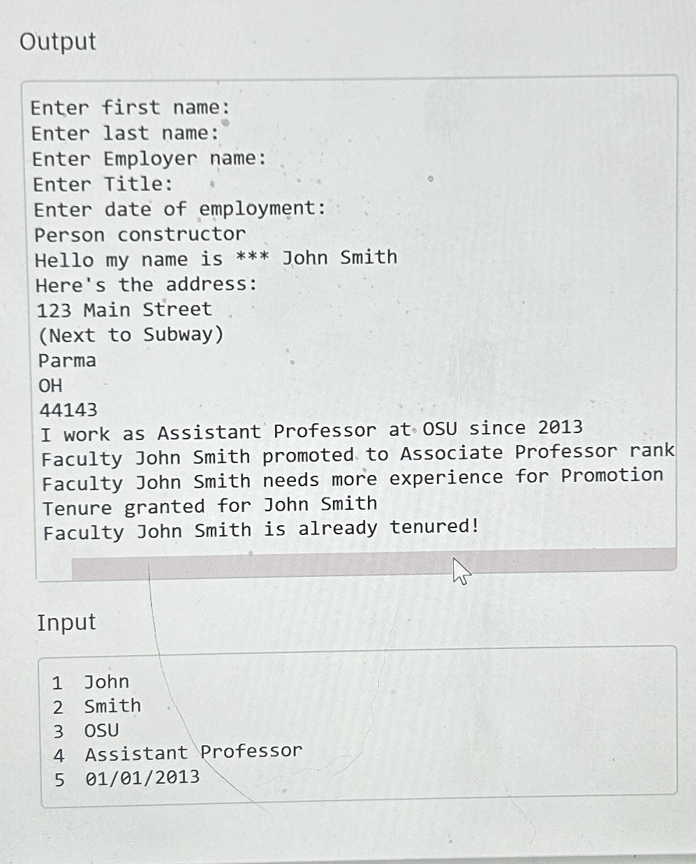 Solved C# question: In this code I am getting the correct | Chegg.com