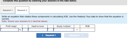 Solved 1. Determine the following components of the DuPont | Chegg.com