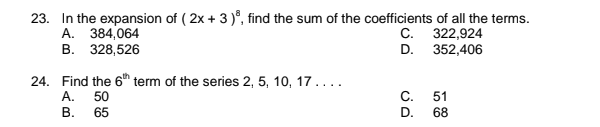 Solved 22. In the binomial expansion of (x + y )", find the | Chegg.com