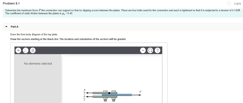 Solved Problem 8.1 1 of5 Determine the maximum force P the | Chegg.com