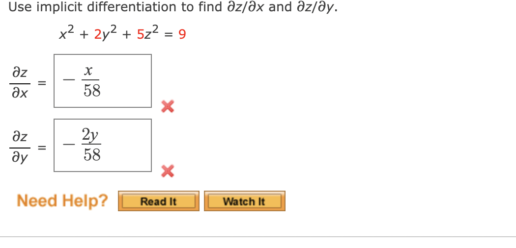 Solved Find the first partial derivatives of the function. | Chegg.com