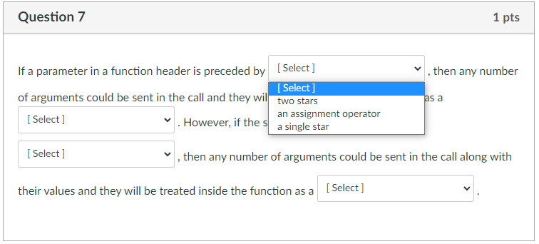 Solved If a parameter in a function header is preceded by | Chegg.com
