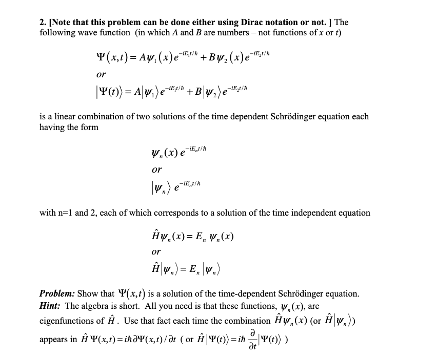 Solved 2 [note That This Problem Can Be Done Either Using