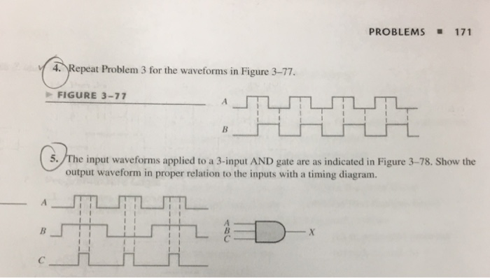 Solved Repeat Problem 3 For The Waveforms In Figure 3 77