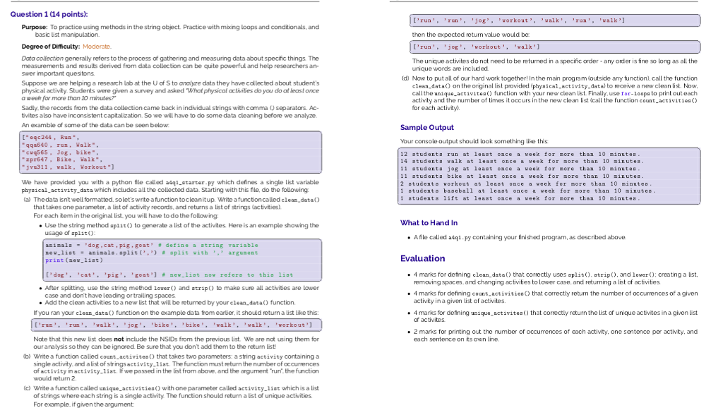 Solved python 3 that't the code I wrote everything is | Chegg.com