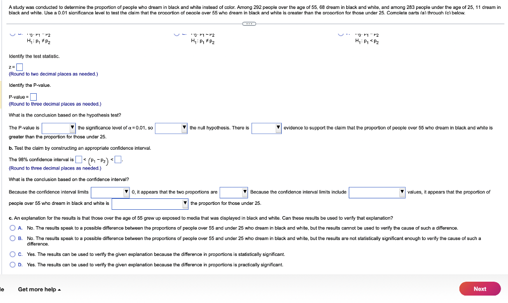 Solved ․ r1−p1−p2H1:p1 =p2 (.) 1−p1−μ2H1:p1 =p2 r1⋅r2 H1:p1 | Chegg.com