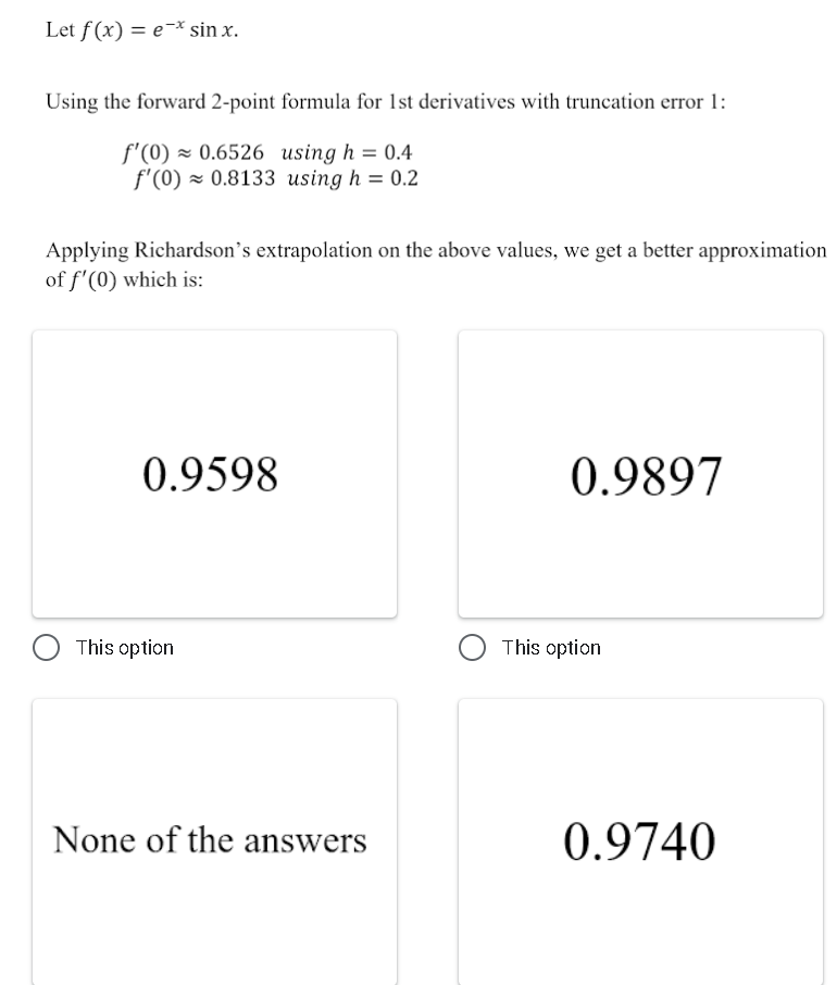 Solved Suppose the following data points are generated by a | Chegg.com