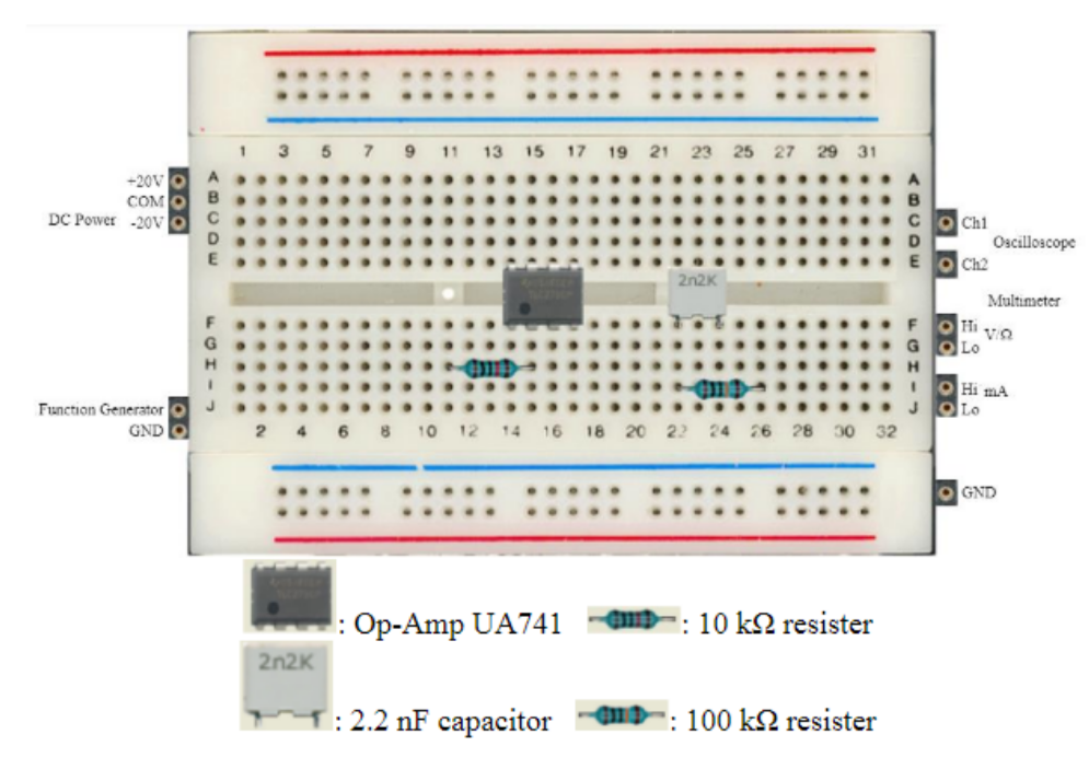 Solved Draw the circuit for an inverting low pass filter on | Chegg.com