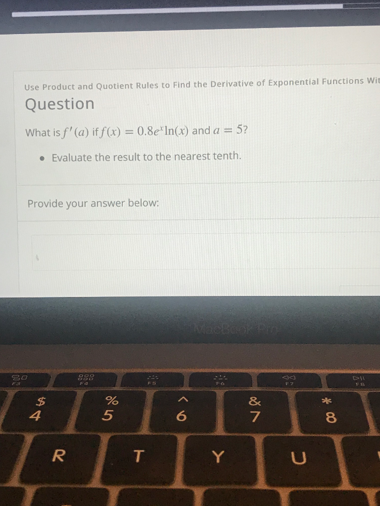 Solved Use Product and Quotient Rules to Find the Derivative | Chegg.com