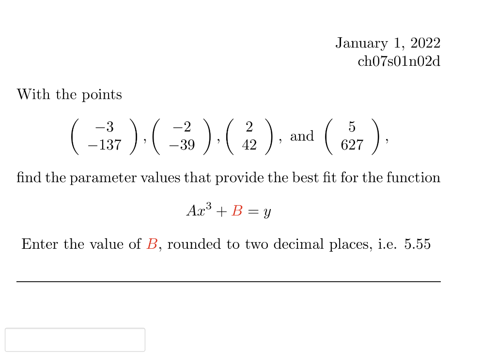 Solved January 1, 2022 ch07s01n02d With the points 5 ( 137 | Chegg.com