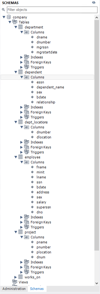 Solved SQL Schema help 1. Retrieve a list of employees and | Chegg.com