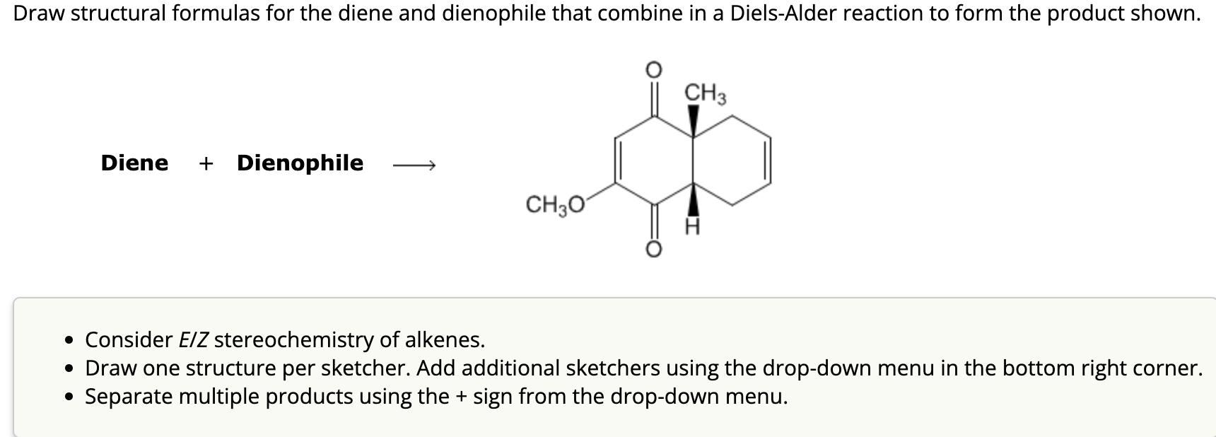 Solved - Consider E/Z stereochemistry of alkenes. - Draw one | Chegg.com