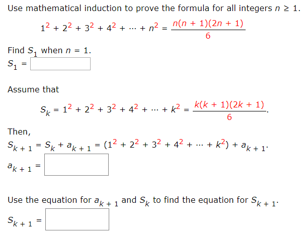 Solved Use mathematical induction to prove the formula for | Chegg.com