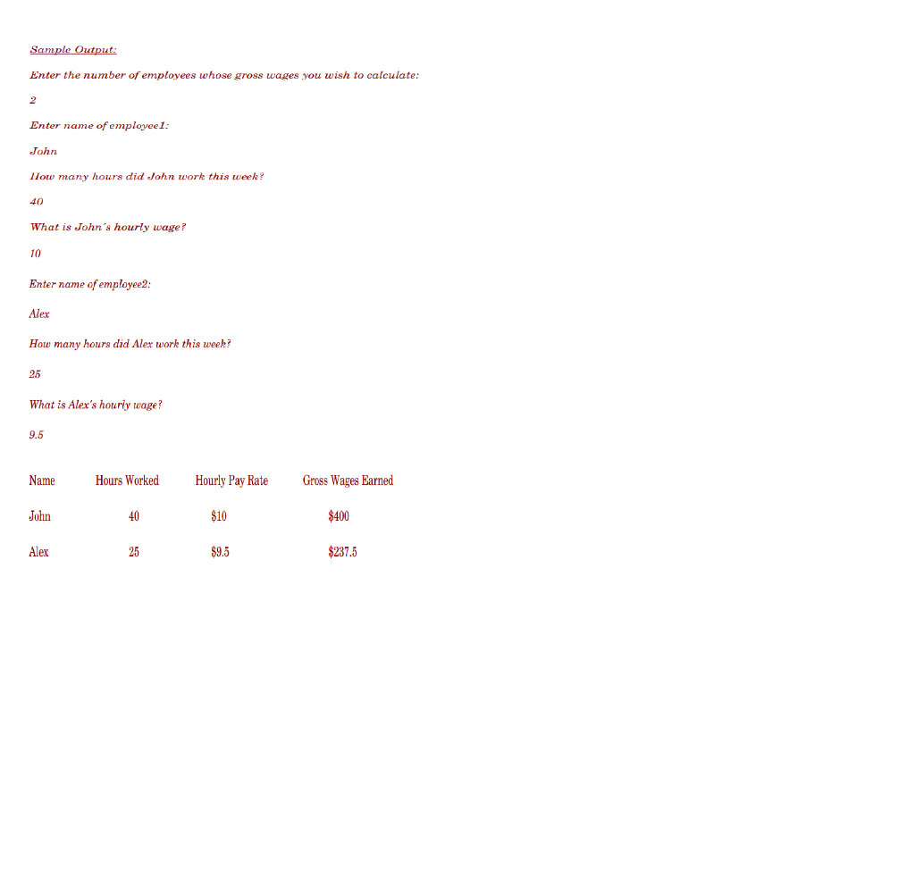 Task: Write a Java program to calculate the gross | Chegg.com