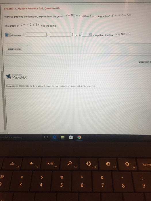 Solved Without graphing the function, explain how the graph | Chegg.com