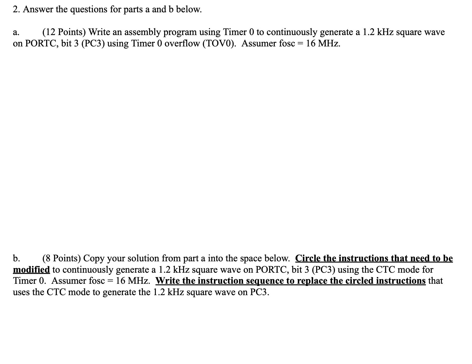 Solved b. (8 ﻿Points) ﻿Copy your solution from part a into | Chegg.com