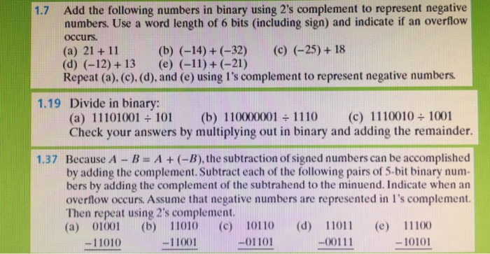 Solved 1.1 Convert to hexadecimal and then to binary: (a) | Chegg.com